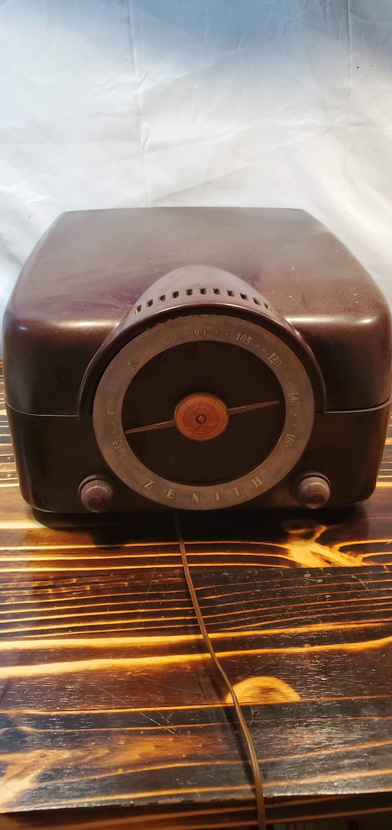 Antique Zenith Record Player/radio Cobra Matic 146.562 1951 - Etsy