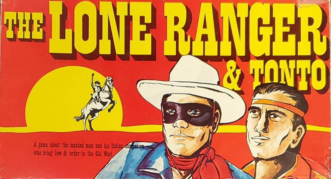 Vintage 1978 Lone Ranger and Tonto Board Game, COMPLETE - Etsy UK