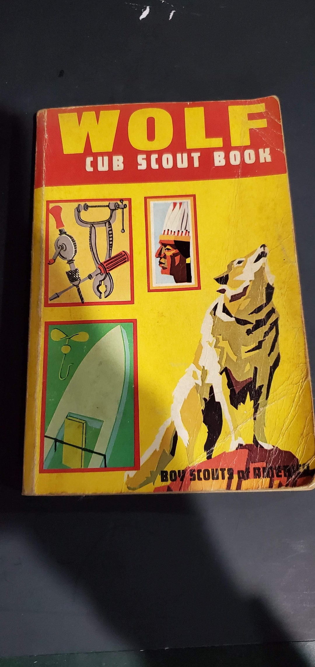 Vintage 1976 Boy Scouts of America Wolf Cub Scouts Book - Etsy
