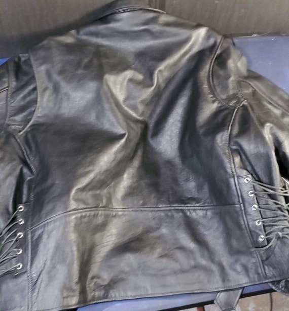 Vintage Unik leather motorcycle jacket— men’s - Gem