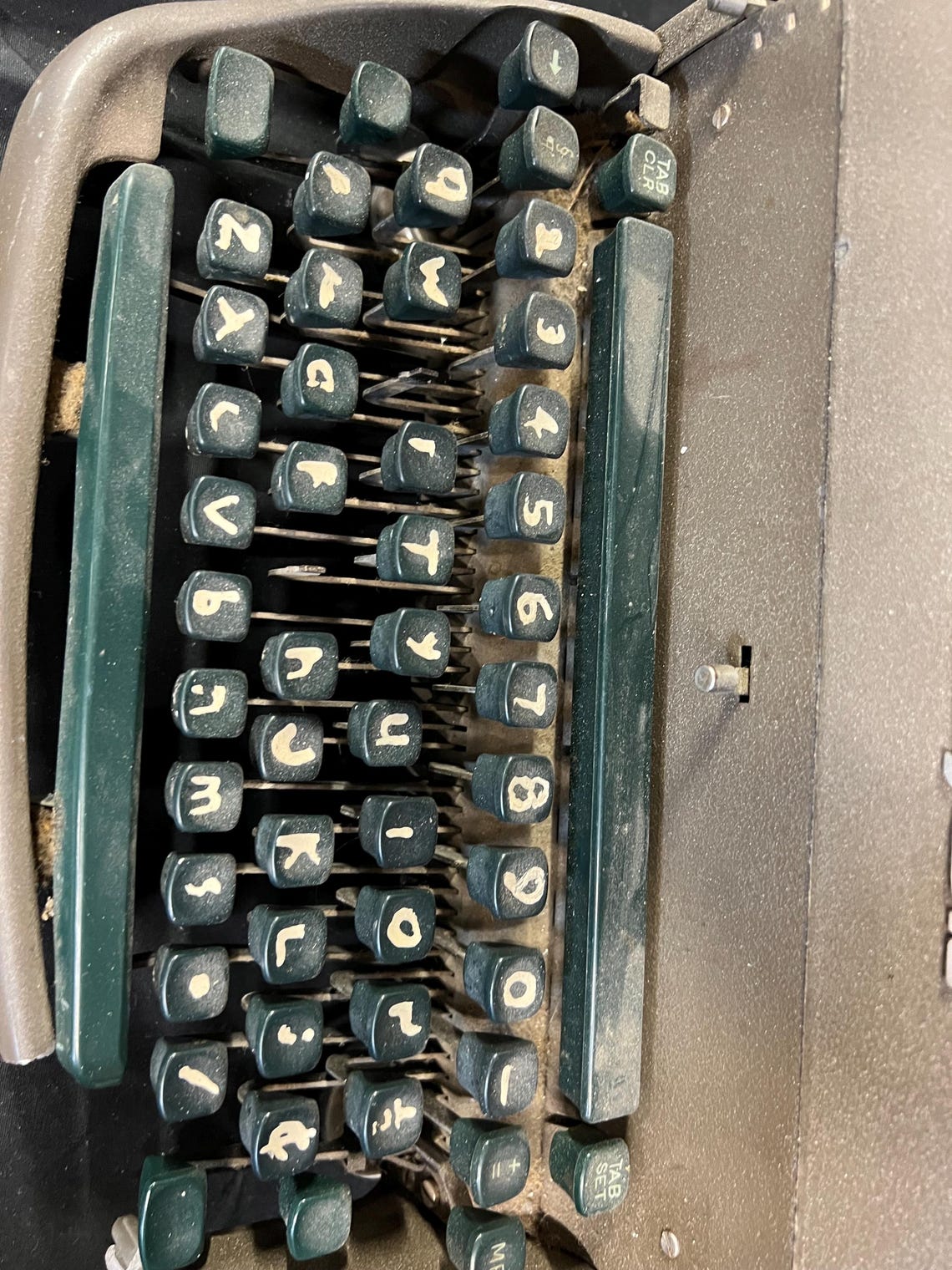 Vintage, 1955 Remington Typewriter Super Riter Standard, ROUGH ...