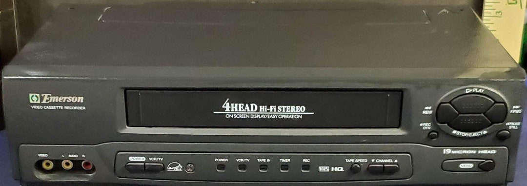 Lecteur magnétoscope VHS Emerson vintage, excellent état - Etsy France