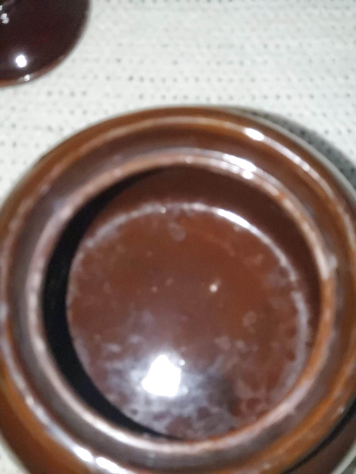 Antique Brown Bean Pot - Etsy