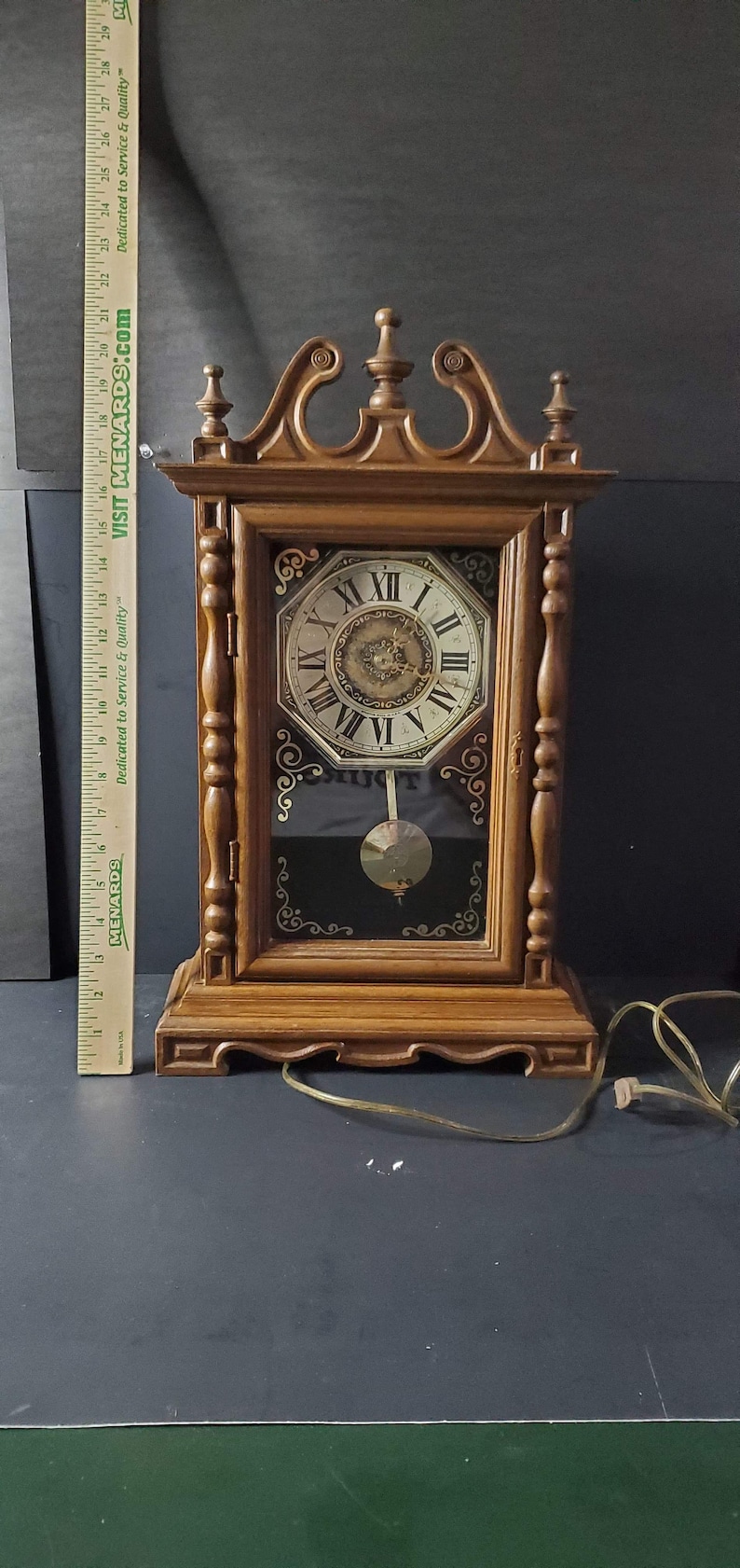 Vintage Electric Wall Clock Spartus Made in the USA - Etsy