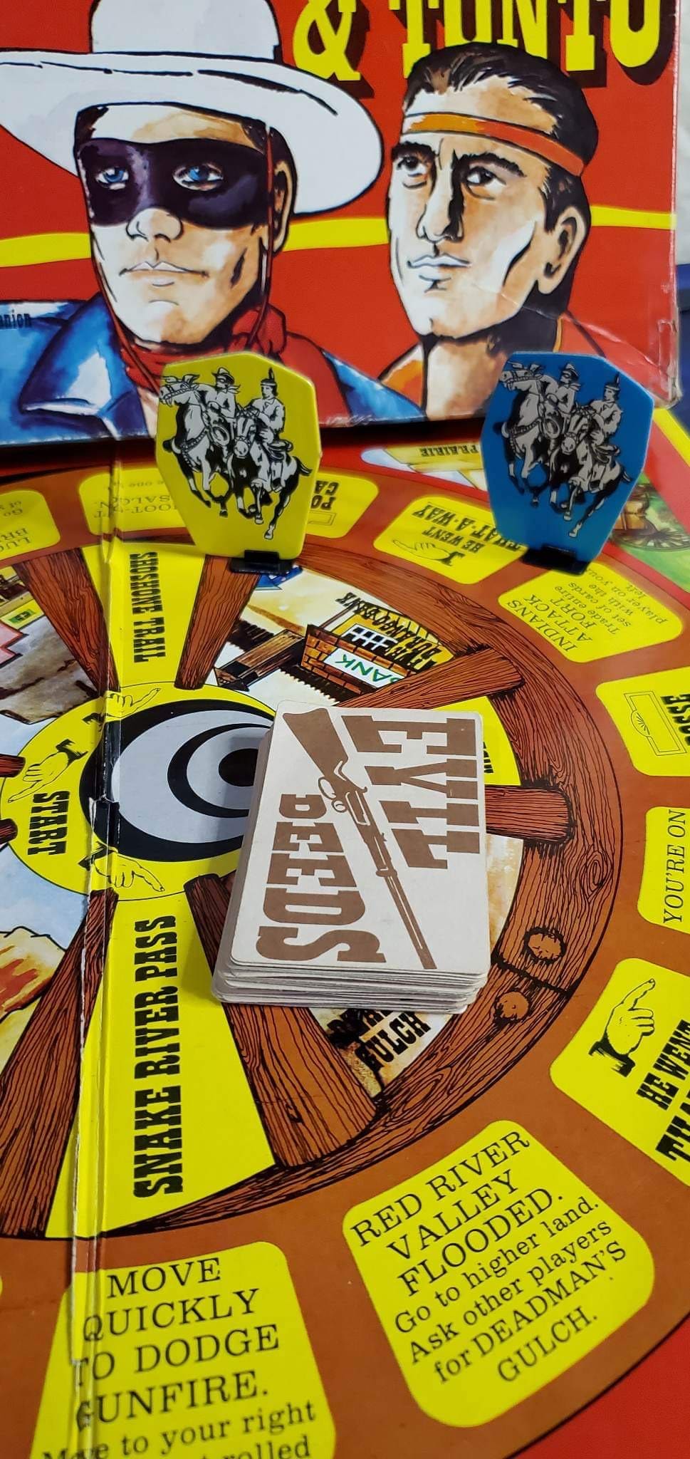 Vintage 1978 Lone Ranger and Tonto Board Game, COMPLETE - Etsy