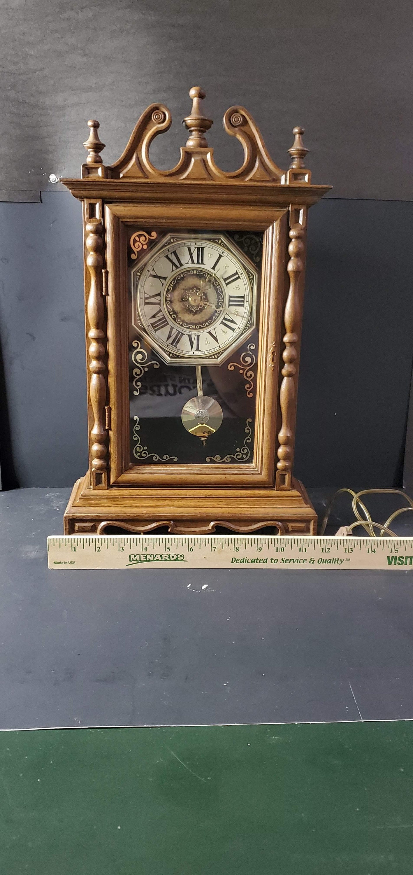 Vintage Electric Wall Clock Spartus Made in the USA - Etsy