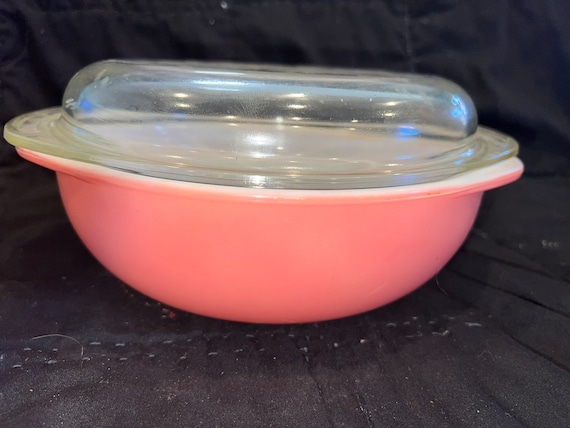 Vintage 1950s Pink Flamingo Pyrex Casserole Dish - Etsy