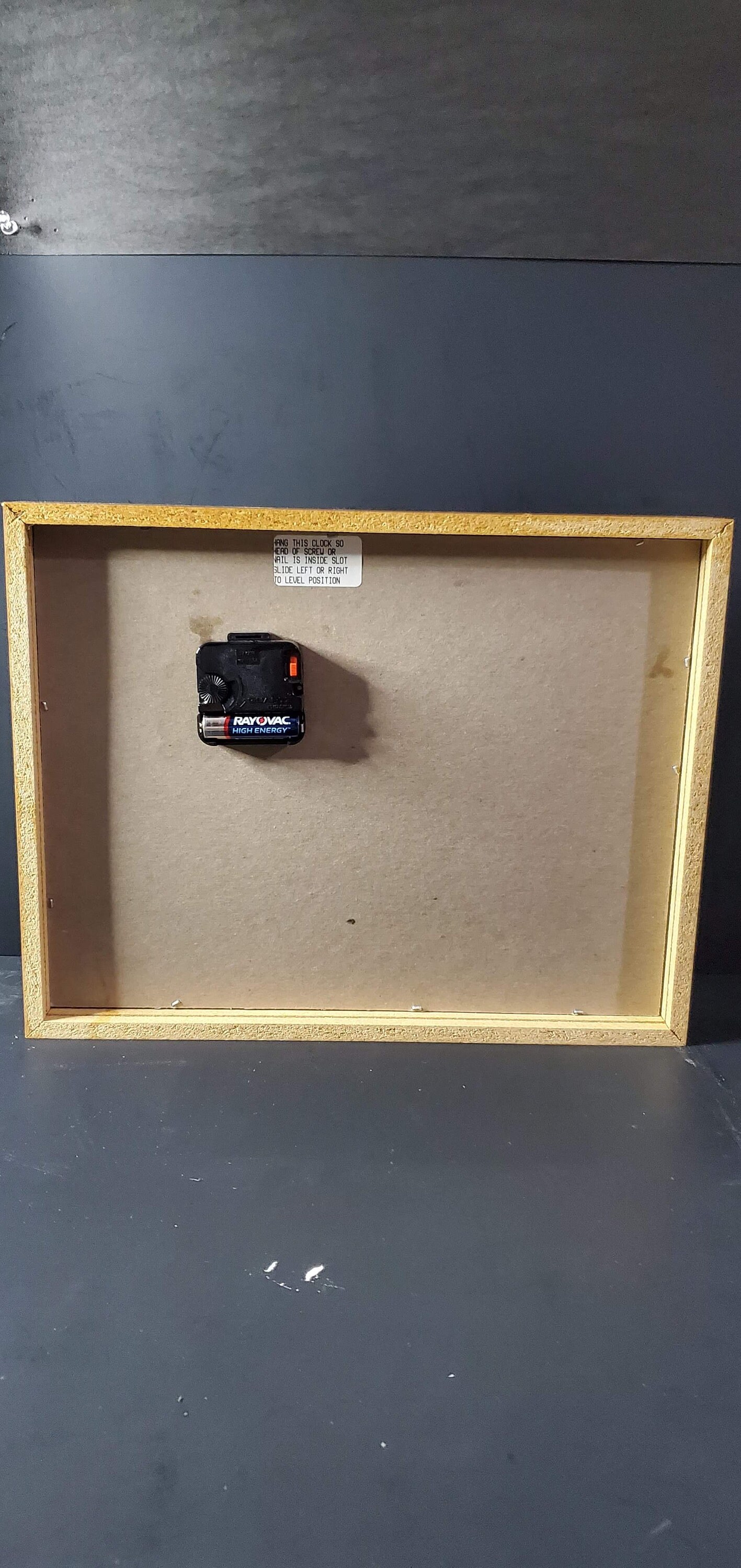 Vintage Elgin Battery Operated Wall Clock Nature Scene - Etsy