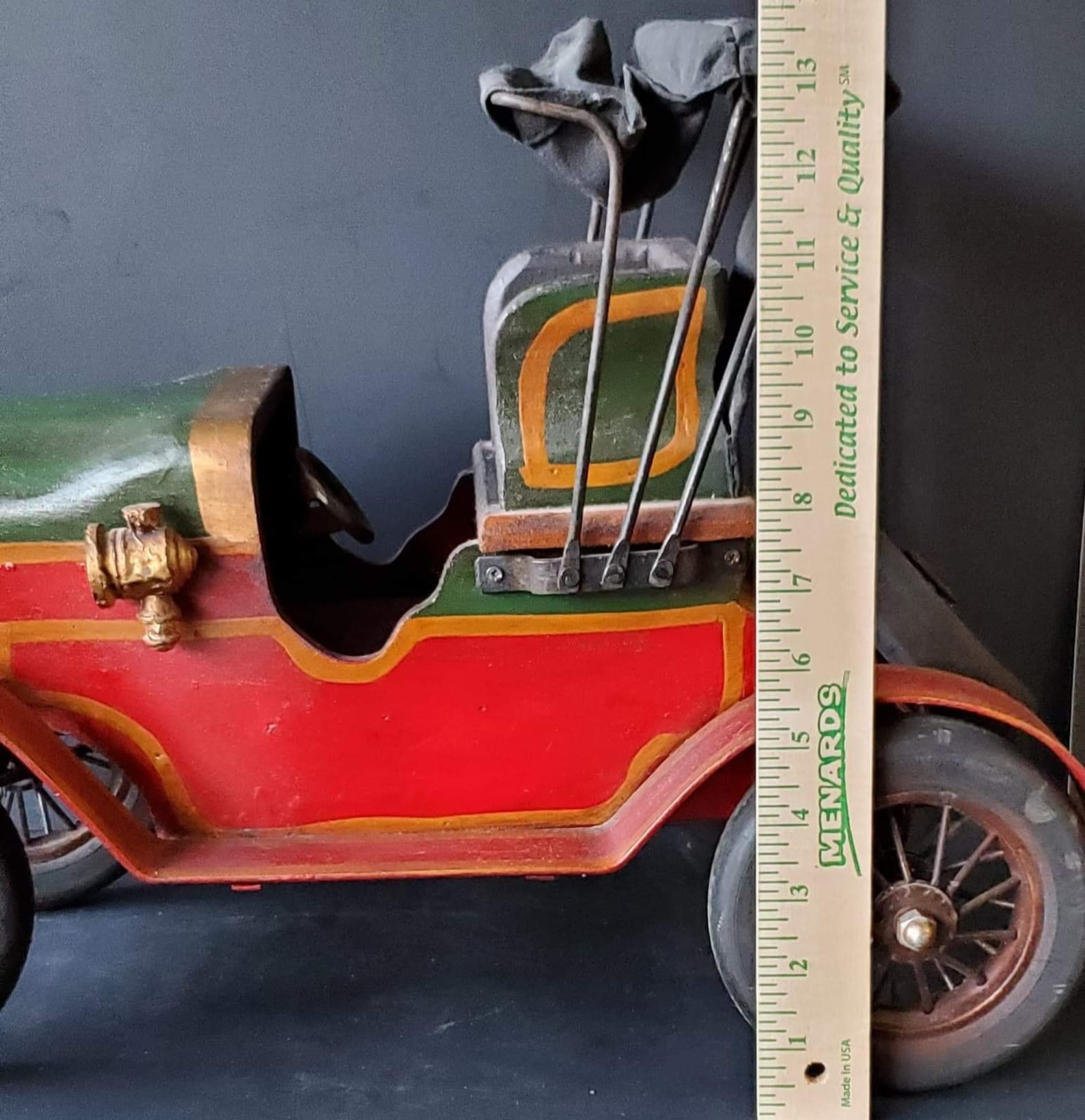 1911 Ford Model T Torpedo Runabout Roadster, Handmade Large Antique ...