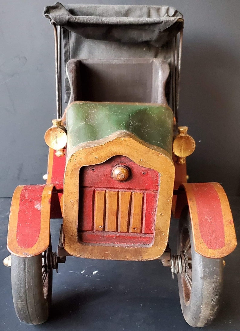 1911 Ford Model T Torpedo Runabout Roadster, Handmade Large Antique ...