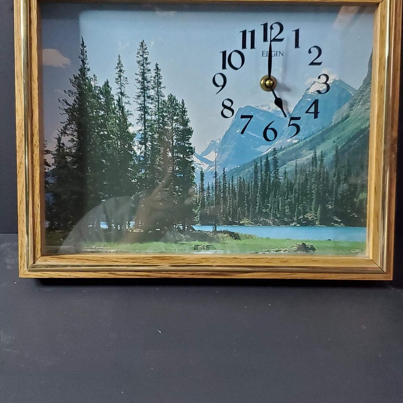 Elgin Wall Clock - Etsy