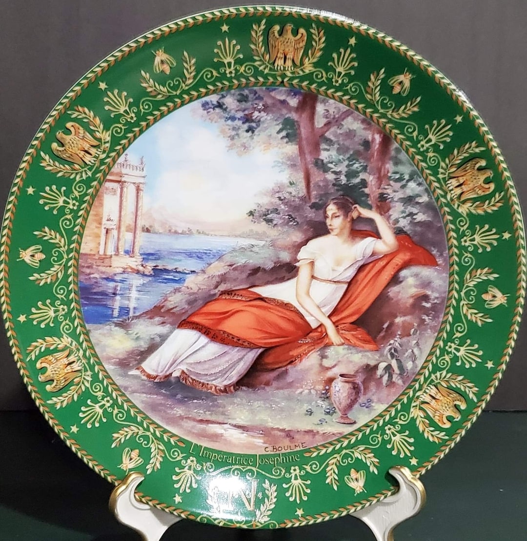 Vintage Josephine and Napoleon De Boulme Plate 1983 “the Empress ...