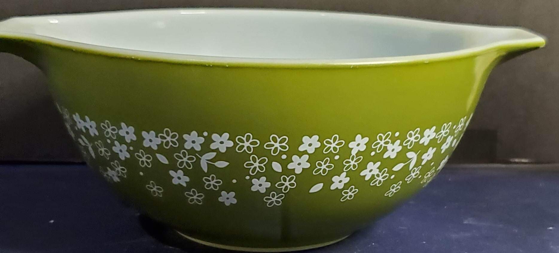 Pyrex Crazy Daisy Cinderella Nesting Bowl 442, Vintage Pyrex - Etsy