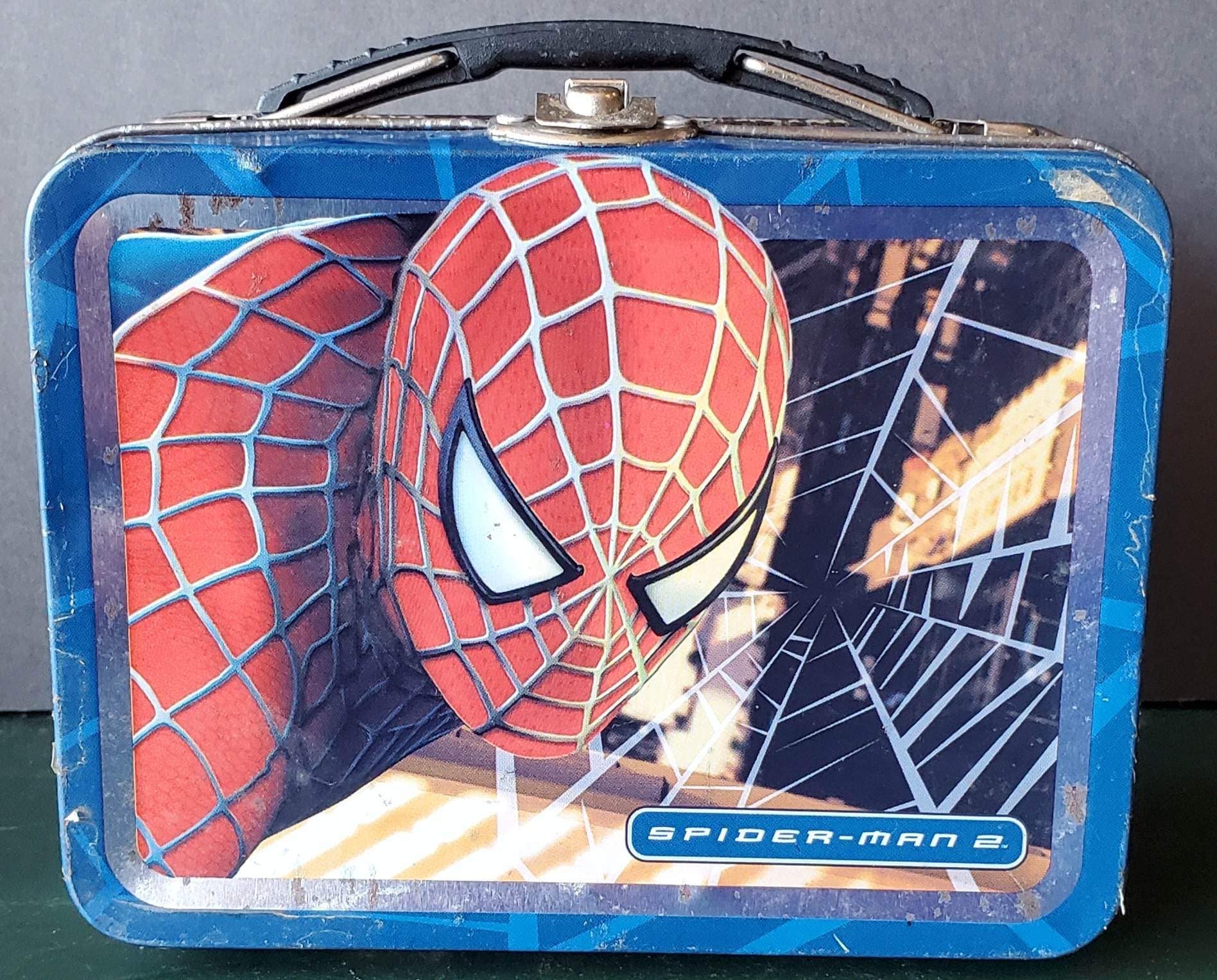 Vintage Spider-man Collectors Mini Tin Lunch Box - Etsy