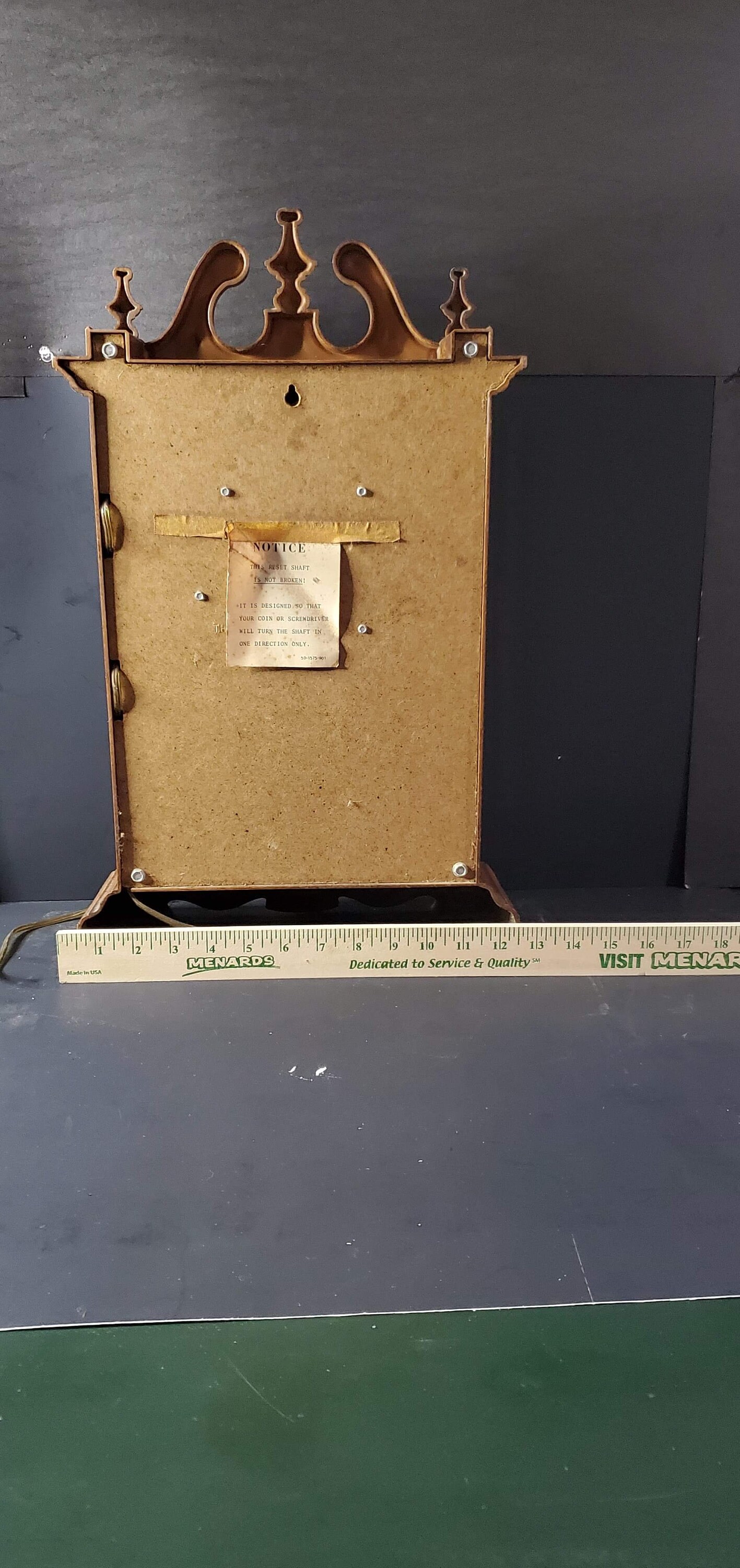 Vintage Electric Wall Clock Spartus Made in the USA - Etsy