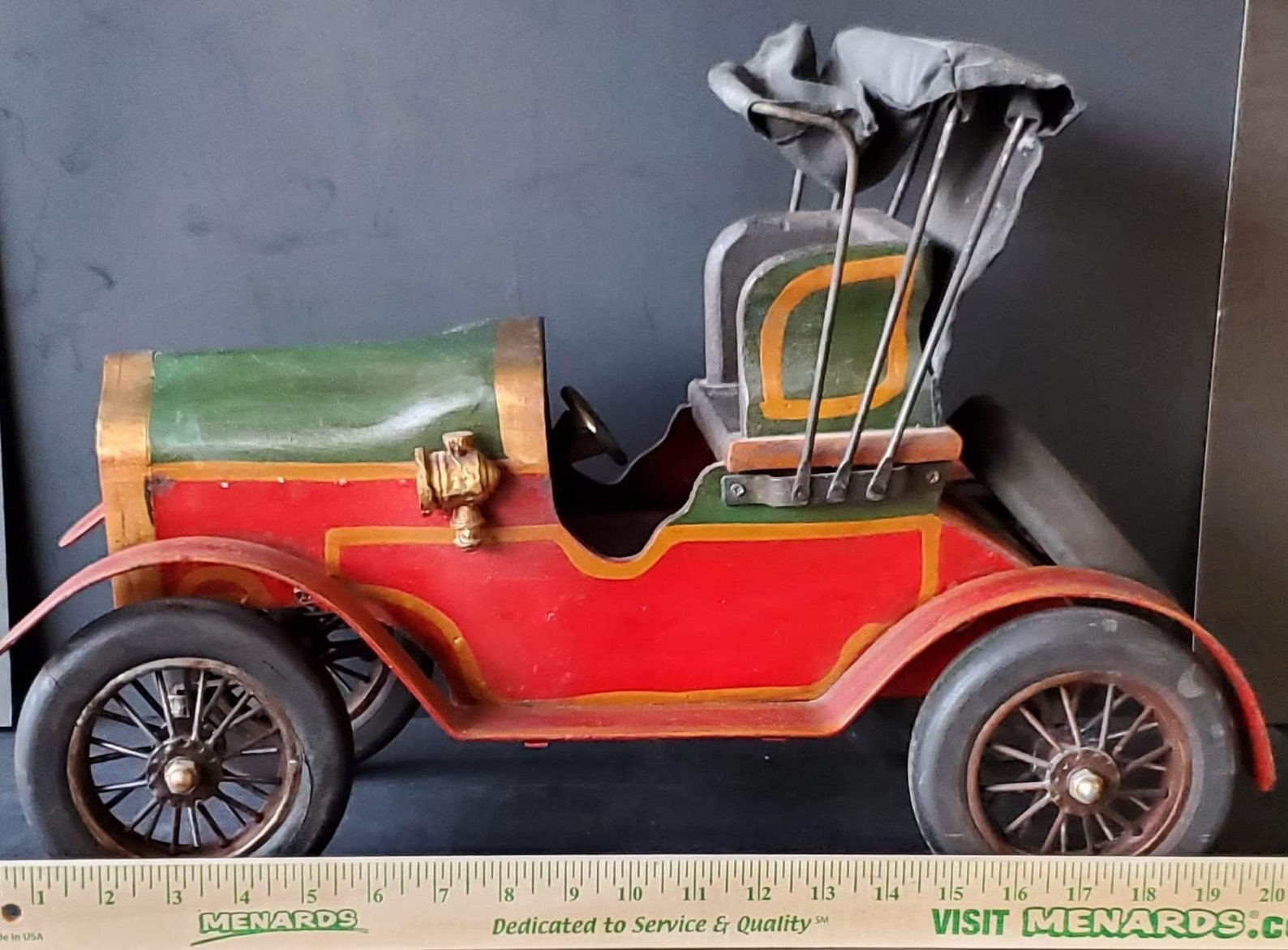 1911 Ford Model T Torpedo Runabout Roadster, Handmade Large Antique ...