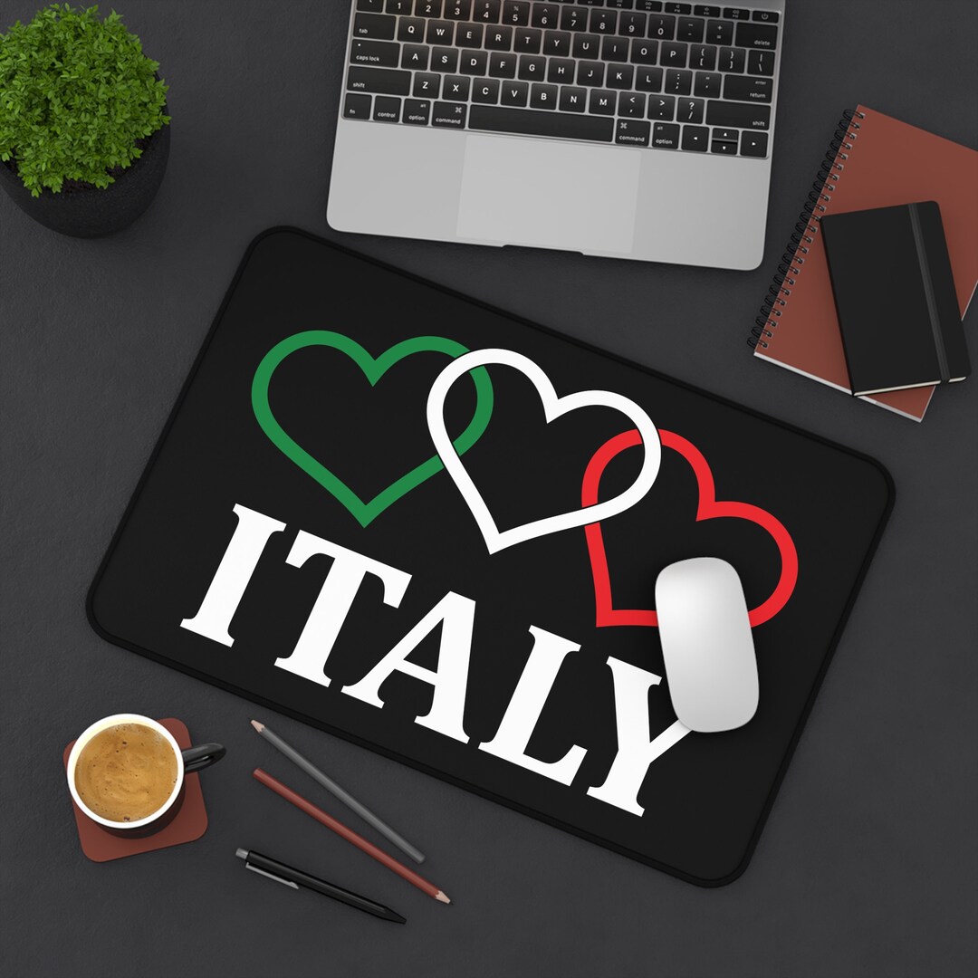Italy Desk Mat, Italian Office Decor, Italian Desk Mat, Italy School ...