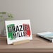 Grazie Mille Italian Wood Sign: Italy Home Decor With Stand - Etsy