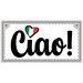 Italian Wall Art, Ciao Wood Sign for Home Decor, Italian Flag Rustic ...