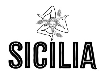 Sicilia Sicilian Trinacria Sicily, SVG FILE Digital Download - Etsy