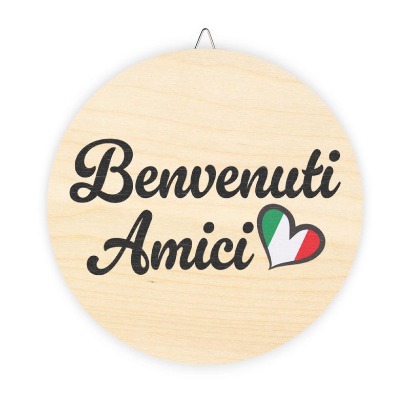 Italian Wood Sign - Etsy
