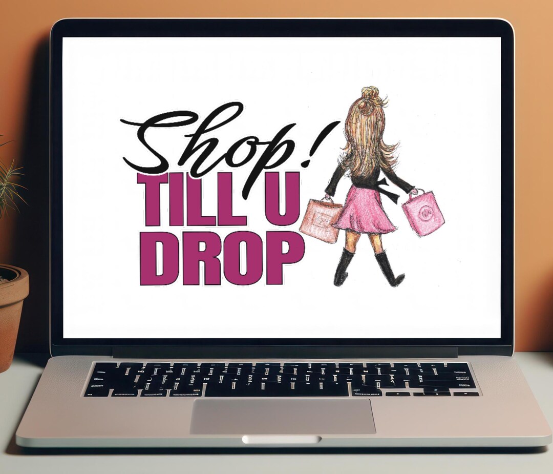 Retail Digital Download, Digital Shop Till You Drop Digital Download ...