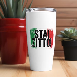 Stai Zitto Italian Flag Art: PNG, SVG (digital Download) - Etsy