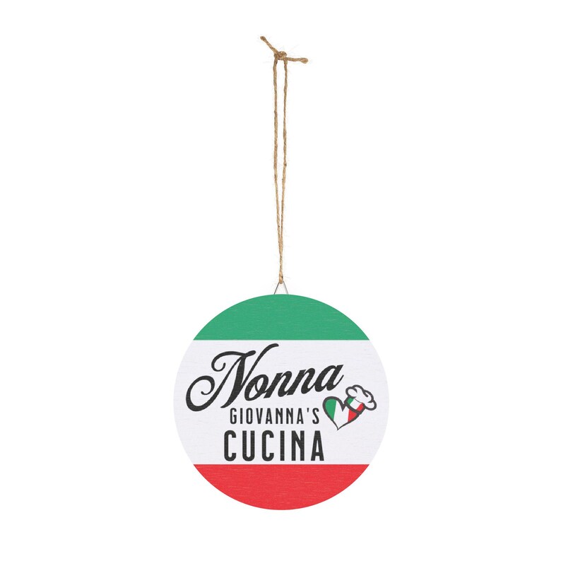 Personalized Nonna's Cucina Sign: Italian Kitchen Decor - Etsy