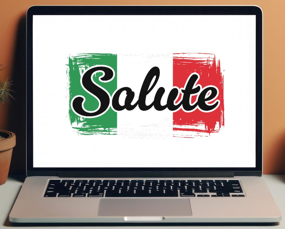 Italian Digital, Italian Flag, Salute, Digital Italian Download ...