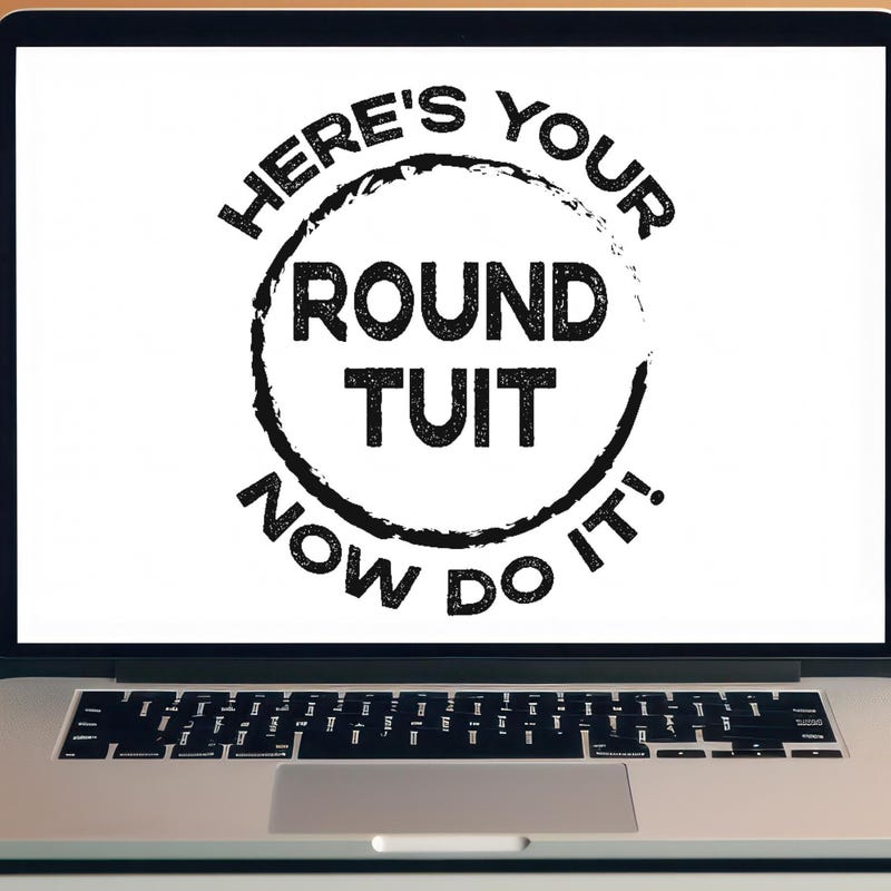 Round Tuit - Etsy