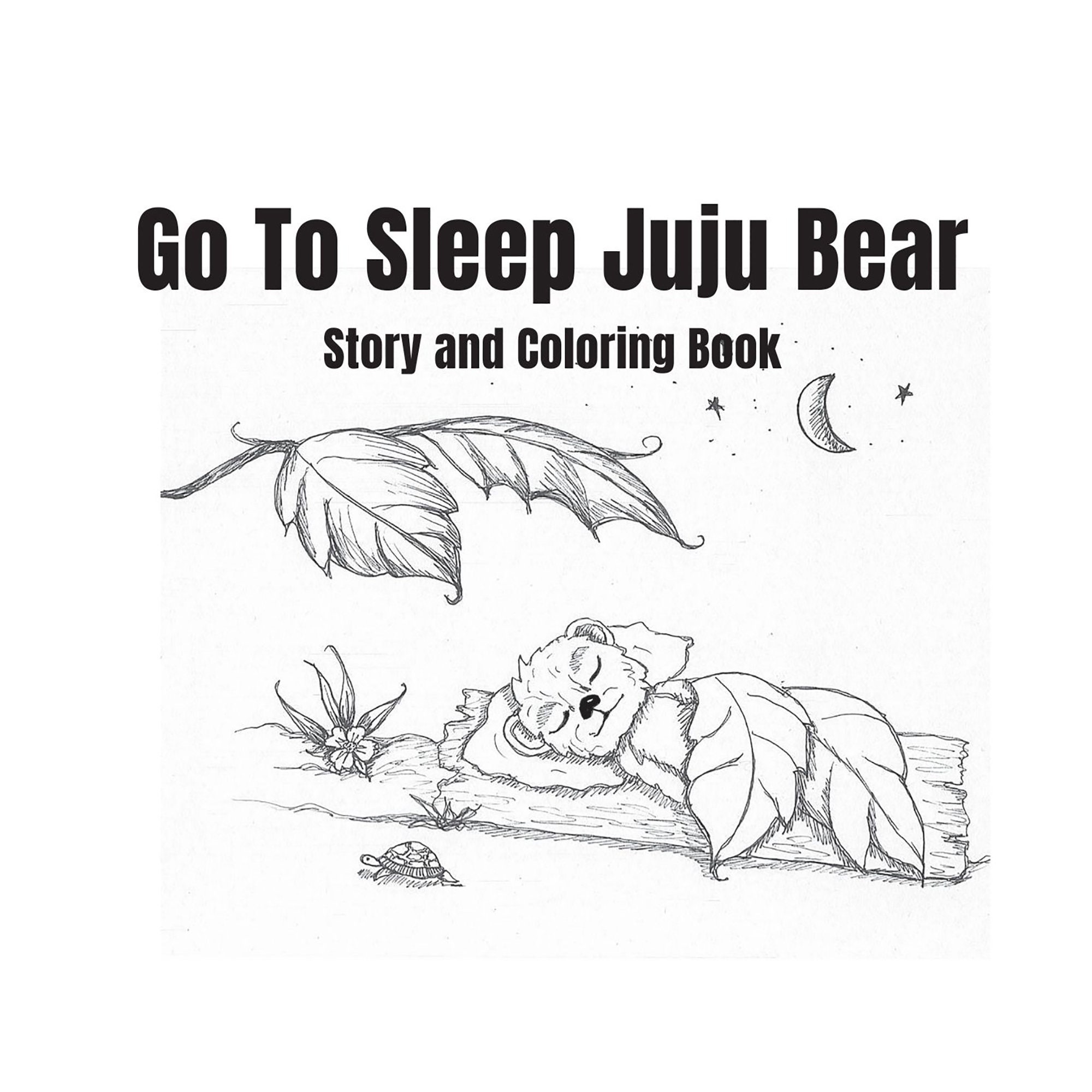 Coloring Book Kids Printable Coloring Story Ebook Go to Sleep - Etsy