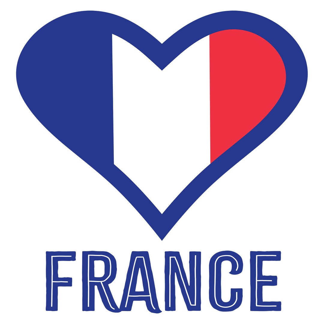 France Digital Download, SVG, PNG, France Flag, France Heart, Tshirt ...
