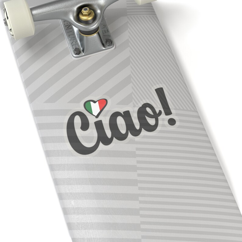 Italy Ciao Italian Sticker Ciao Kiss-cut Stickers Use on - Etsy
