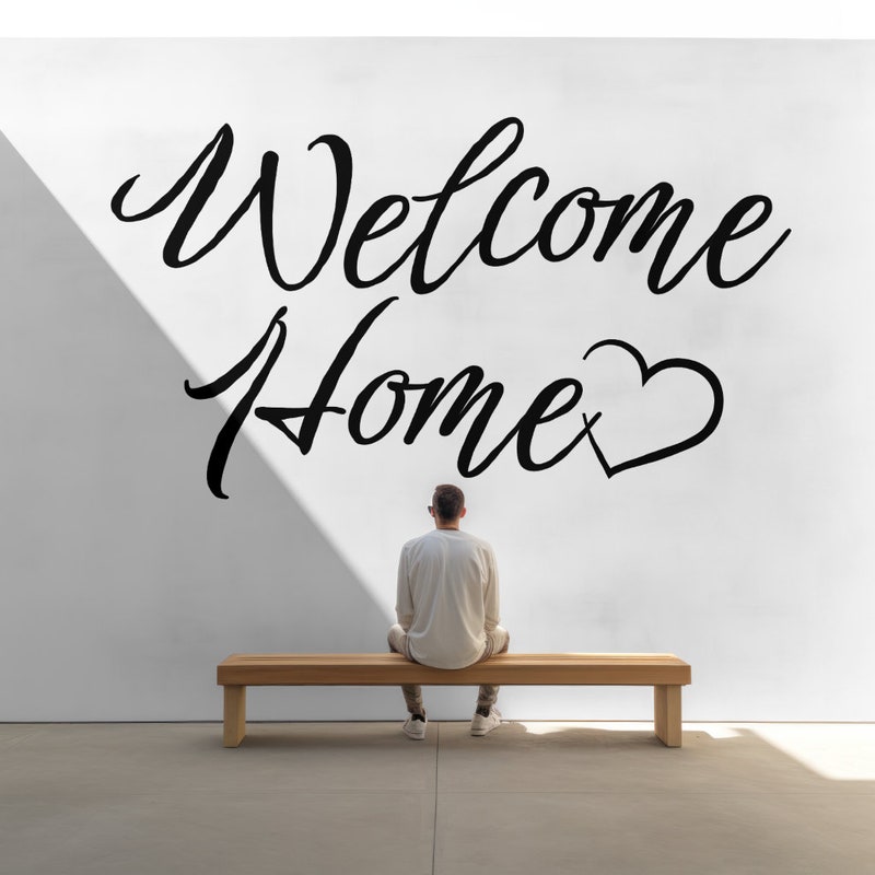 Welcome Home Svg - Etsy