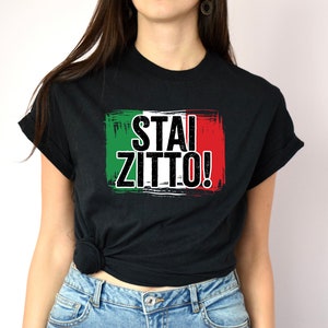 Stai Zitto Italian Flag Art: PNG, SVG (digital Download) - Etsy