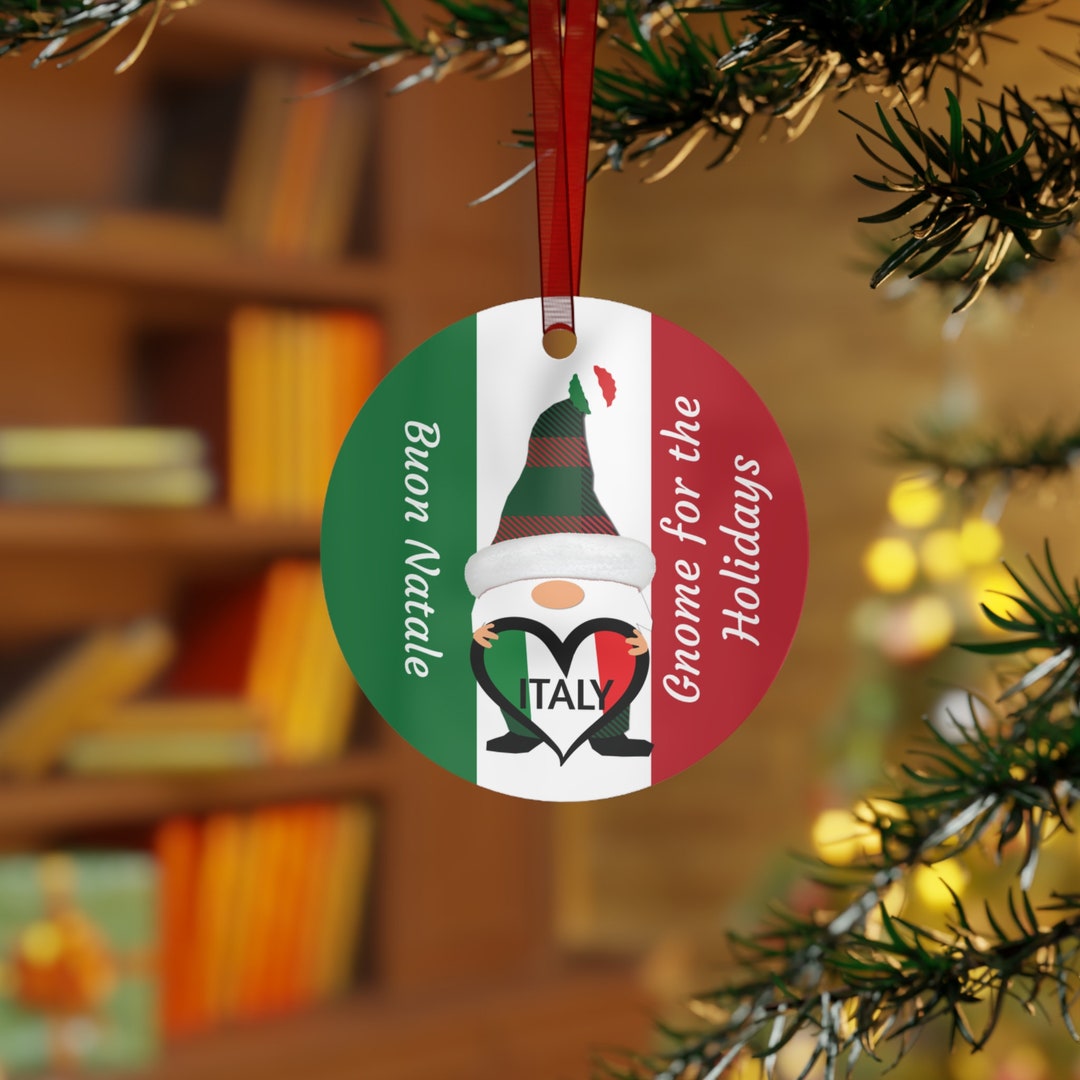 Italian Christmas Gnome Ornament, Gnome Tree Ornament, Italian Gnome ...
