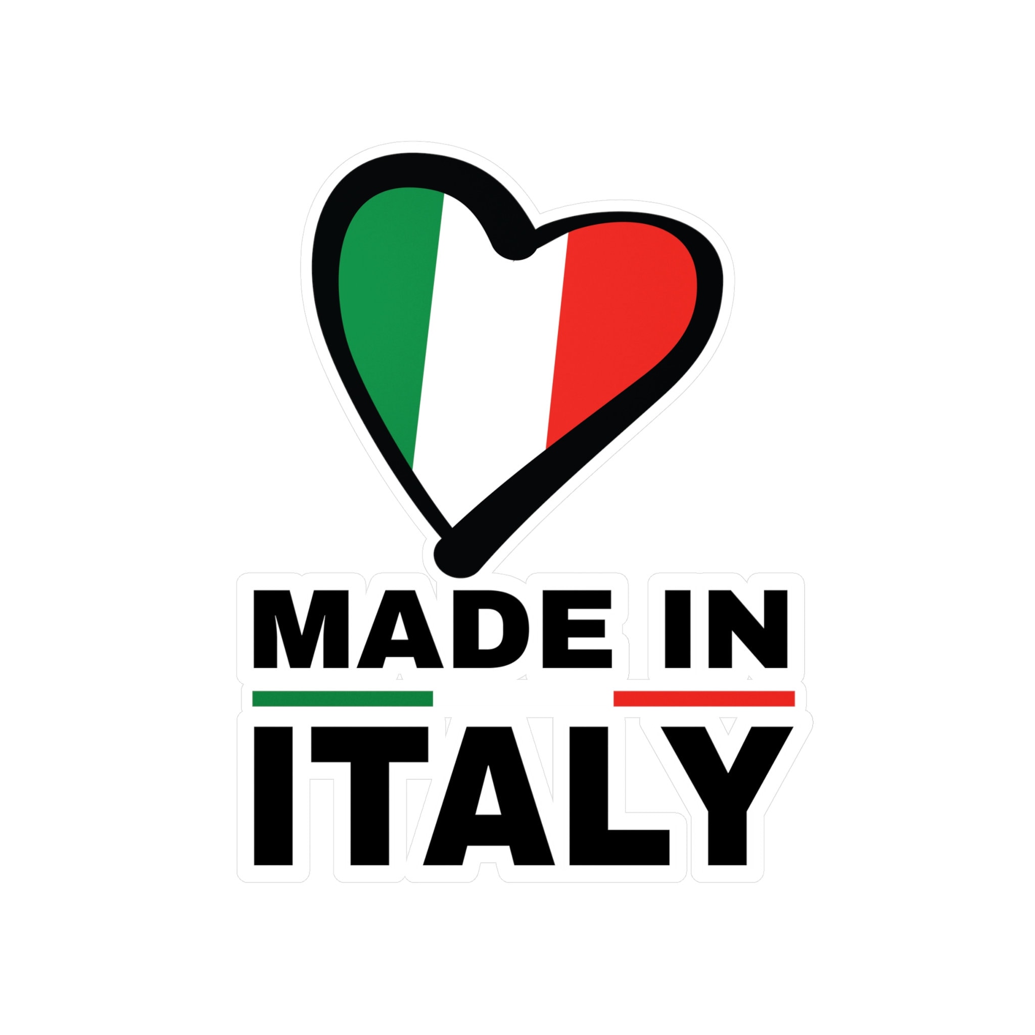 Italian Made in Italy Sticker Kiss-cut Vinyl Decals Stickers - Etsy