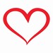 Heart, Digital Art, Double Pink Hearts, SVG, PNG Instant Download Pink ...
