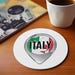 Italian Flag Map Finder Design: Italy Boot PNG SVG (digital Download ...