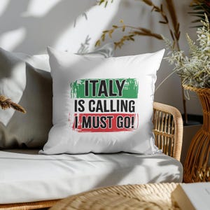 Italy is Calling - Italian Flag Art (digital Download) - Etsy