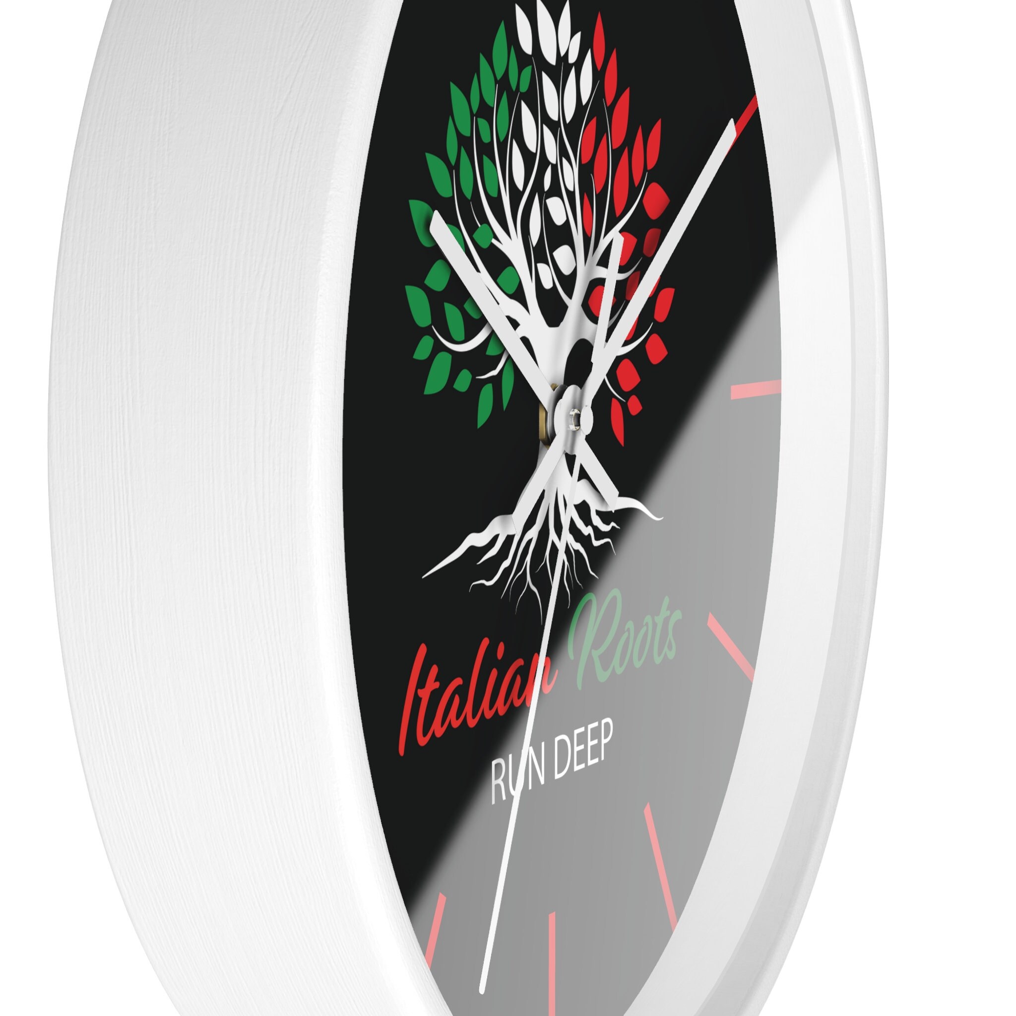Italian Clock, Italian Roots Clock, Italian Flag, Italian Family Tree ...