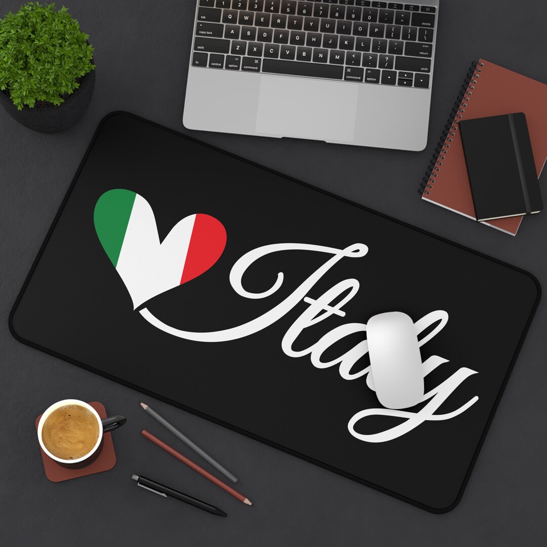 Italy Desk Mat, Italian Office Decor, Italian Desk Mat, Italy School ...