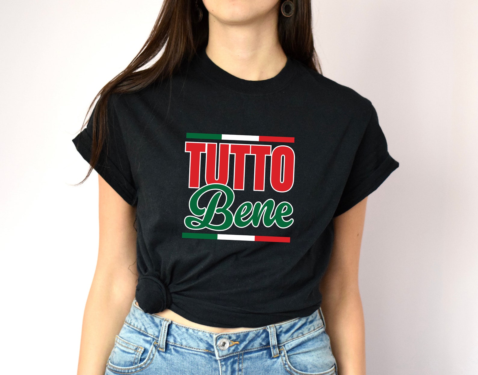 Tutto Bene Italian Flag Digital Art: PNG, SVG Decal (digital Download ...