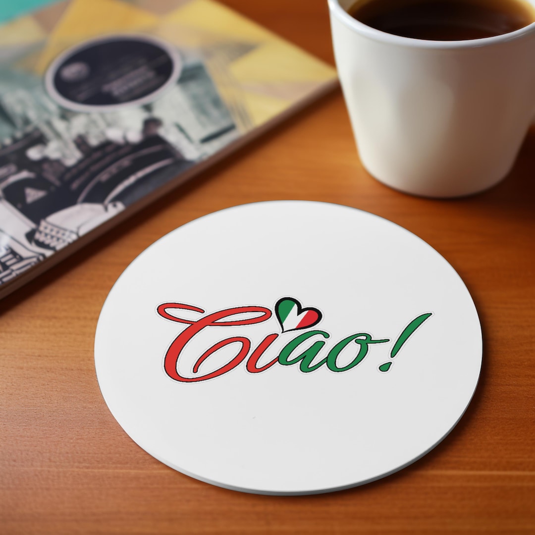 Ciao Italian Flag Heart Digital Art: Stickers, T-shirts (PNG, SVG) - Etsy