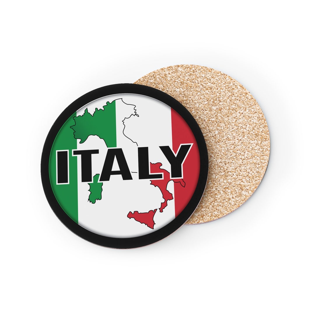 Italian Coaster, Italy Boot, Italian Flag, Italy, Italian, Gift for ...