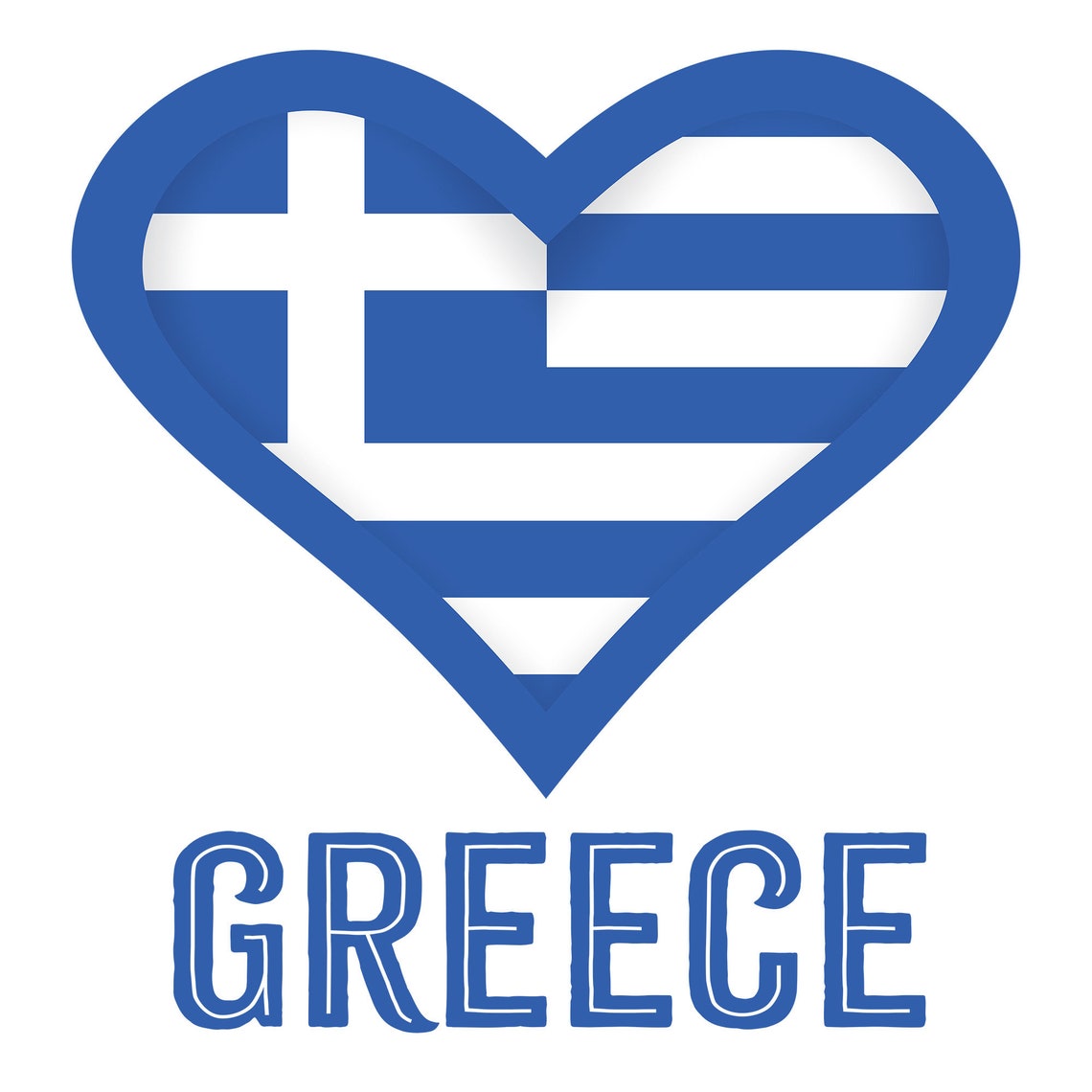 Greece Digital Download, SVG, PNG, Greek Flag, Greek Heart, Tshirt ...