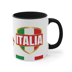 Italian, Coffee Mug, Italia, Coffee Cup, 11oz Mug, Gift for Her ...