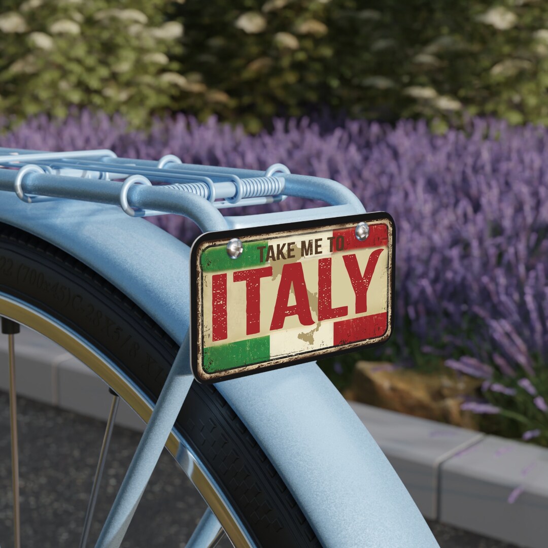 Italian Gift, Italy, Mini License Plate, Gift for Her, Gift for Him ...
