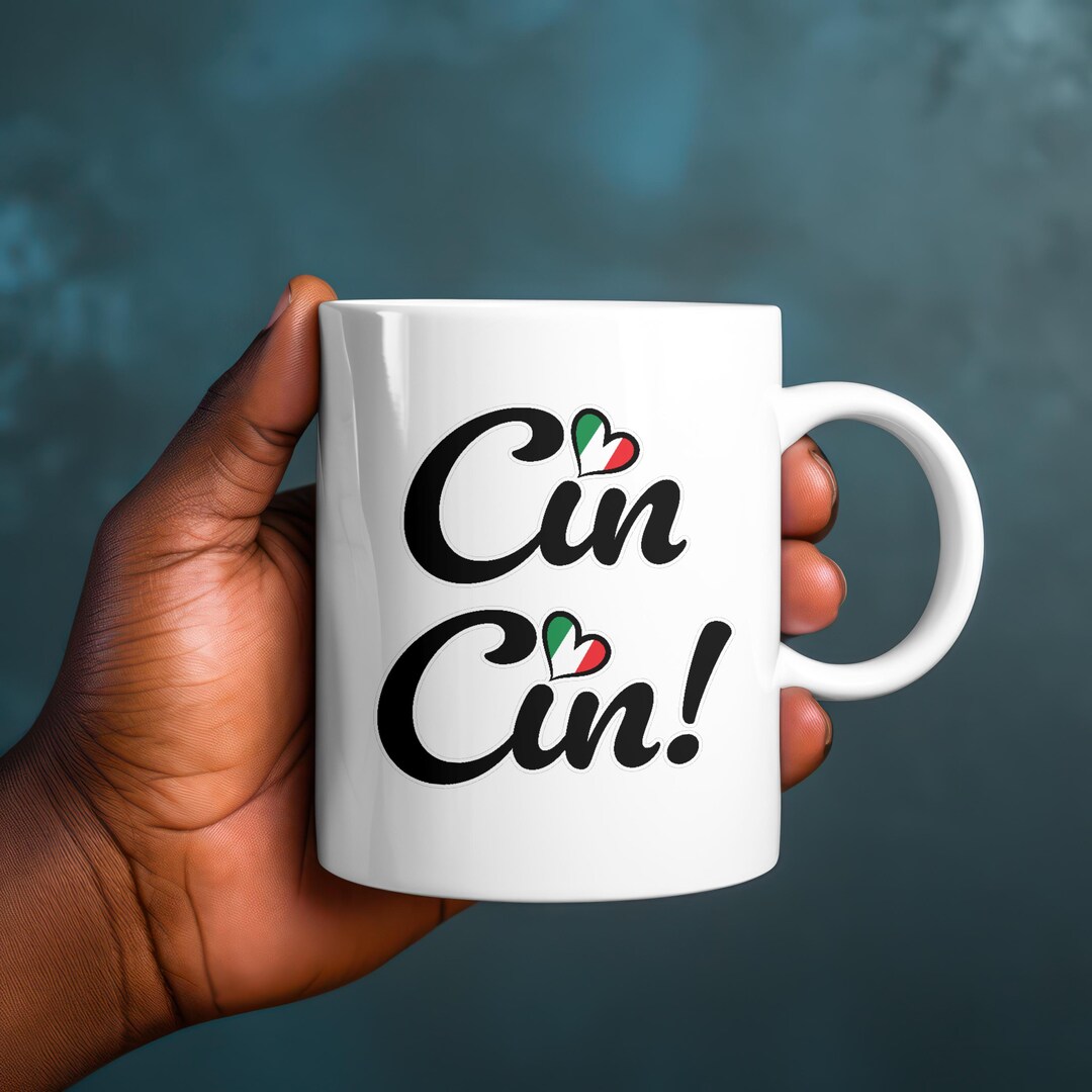 Italian Digital Download, Italian Flag, Cin Cin Salute, Instant ...