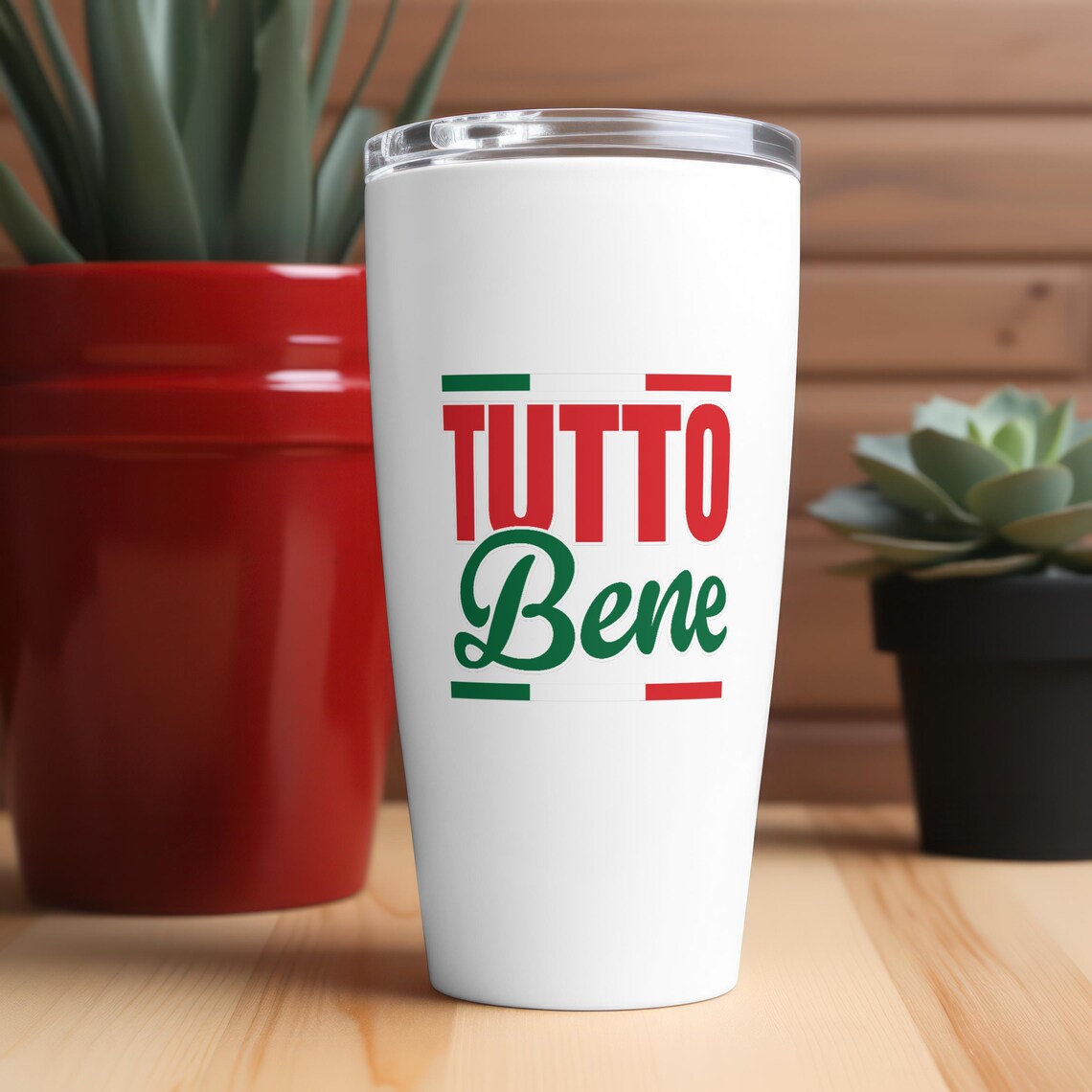 Tutto Bene Italian Flag Digital Art: PNG, SVG Decal (digital Download ...